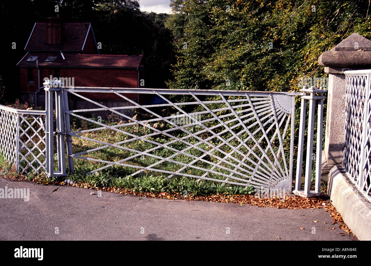 Original tollgate from the Menai Bridge designed by Thomas Telford and ...