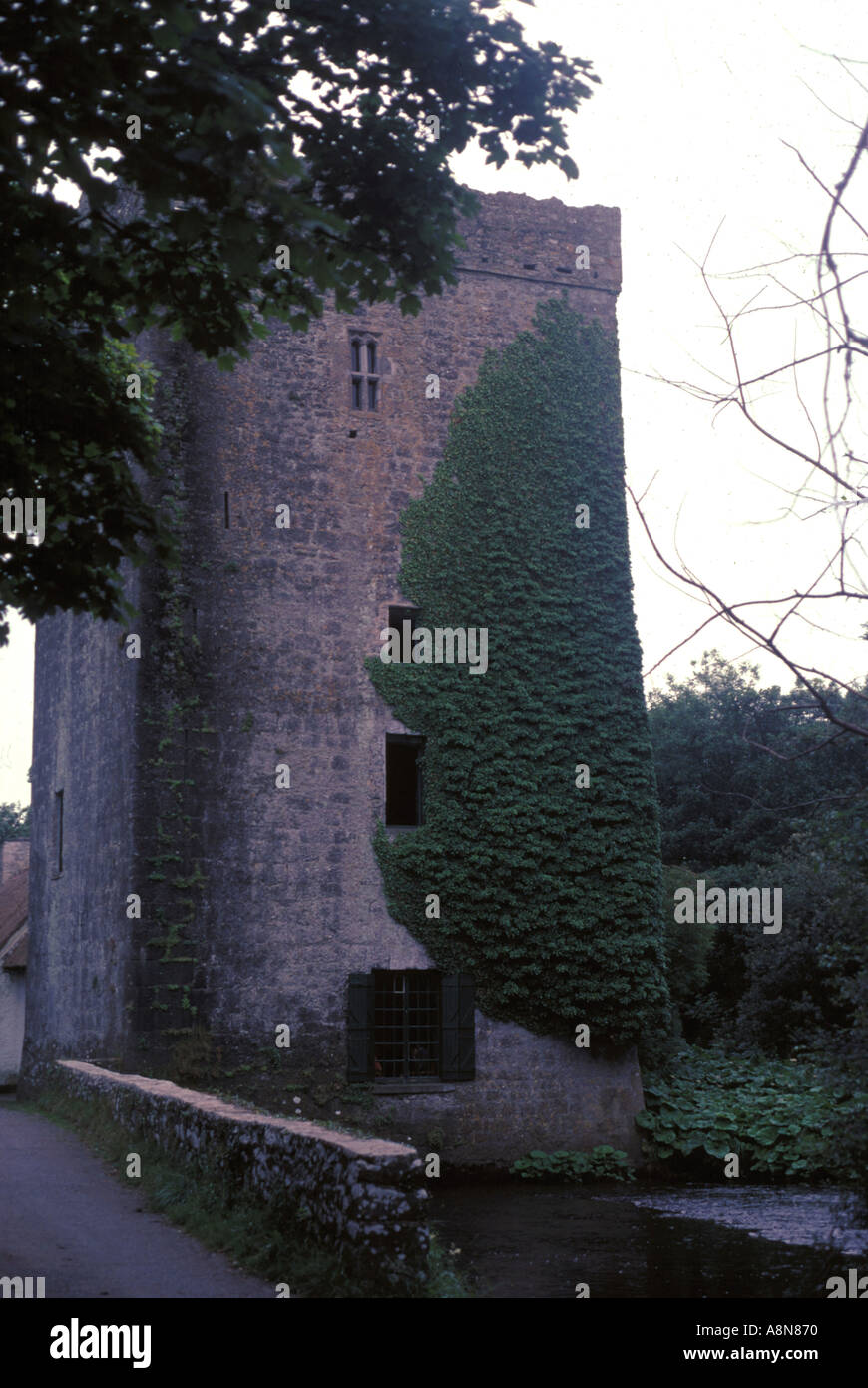 Thor Ballylee a 16th century Norman castle in Co Galway once occupied ...