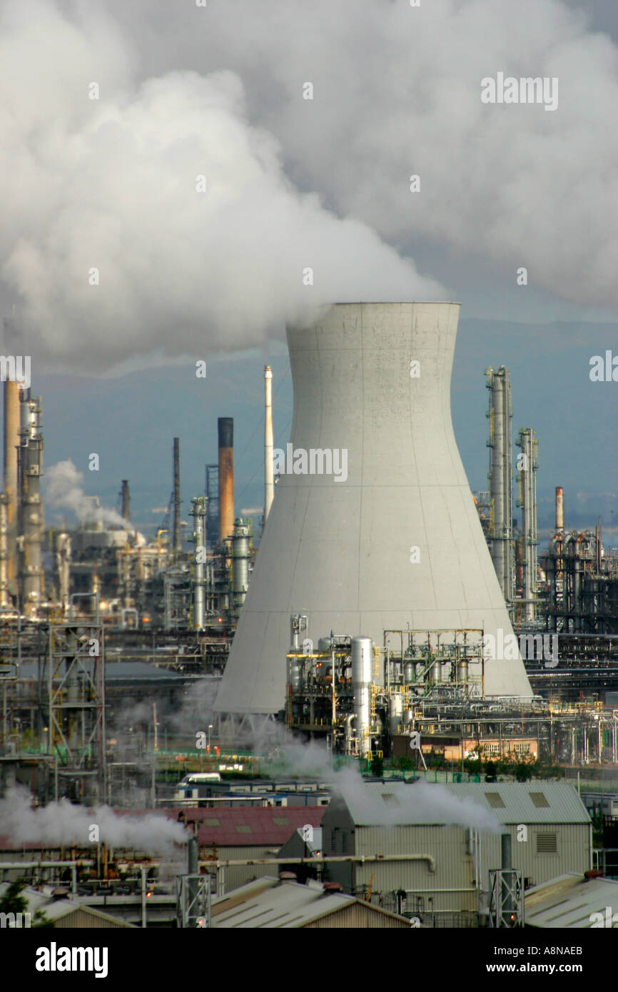 BP Petroleum Refinery Grangemouth Scotland Stock Photo - Alamy