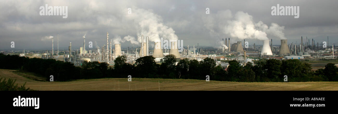 BP Petroleum Refinery Grangemouth Scotland Stock Photo - Alamy