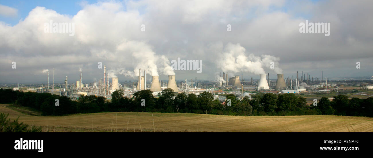 BP Petroleum Refinery Grangemouth Scotland Stock Photo - Alamy