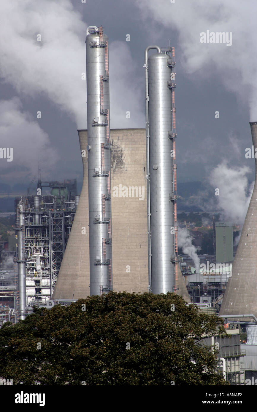 BP Petroleum Refinery Grangemouth Scotland Stock Photo - Alamy
