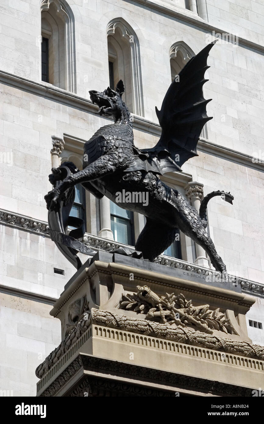 Gryphon Temple Bar London England Stock Photo - Alamy