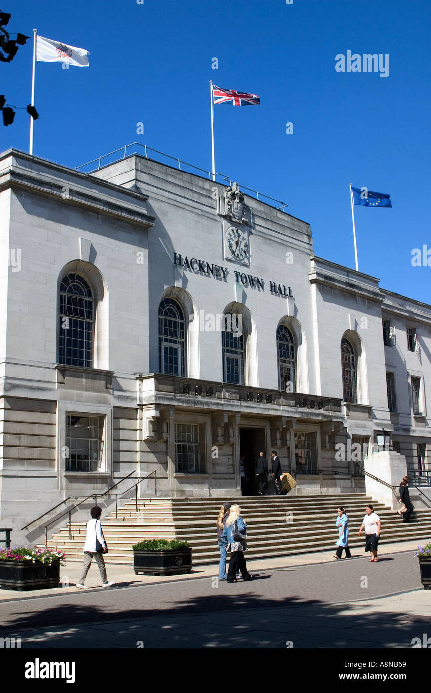 Hackney town hall london hi-res stock photography and images - Alamy