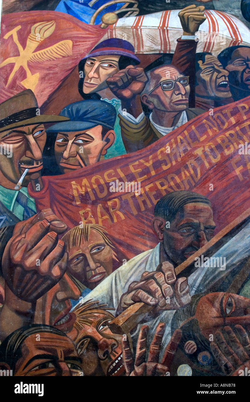 Political mural london hi-res stock photography and images - Alamy