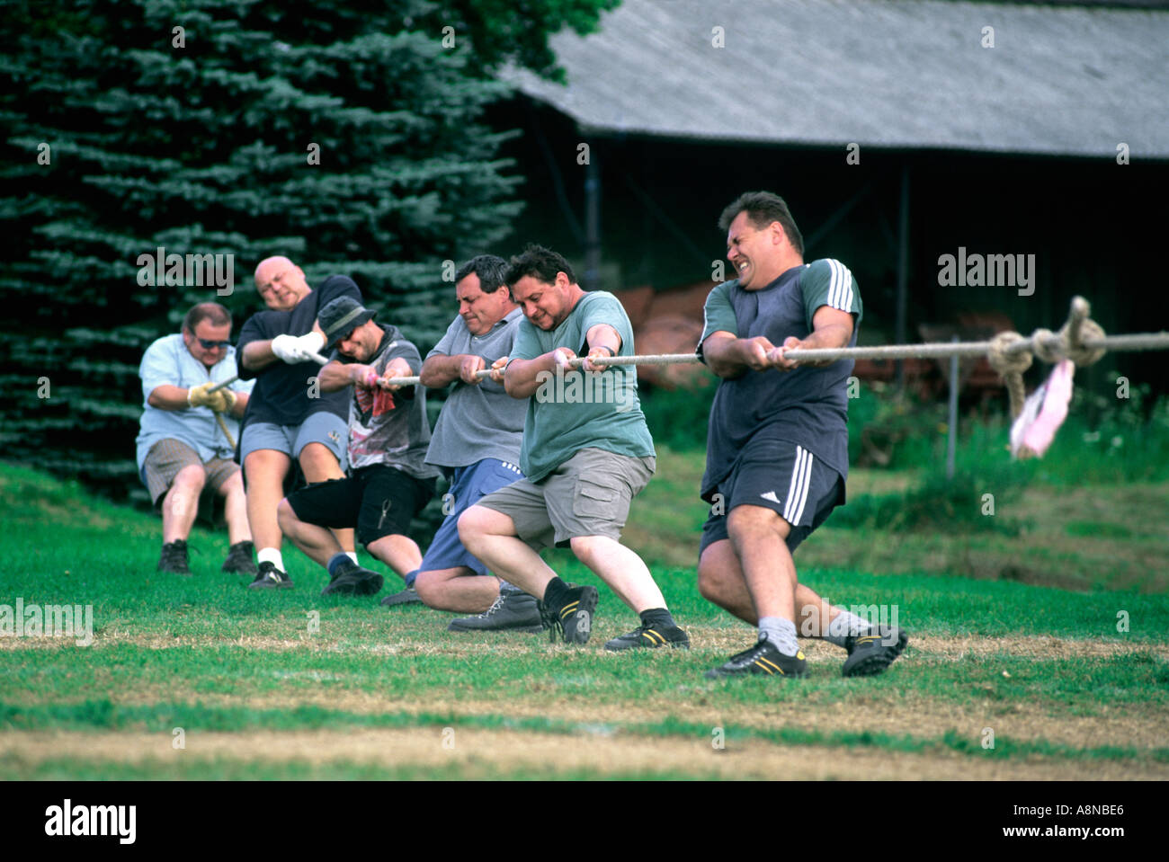 TUG OF WAR Stock Photo - Alamy