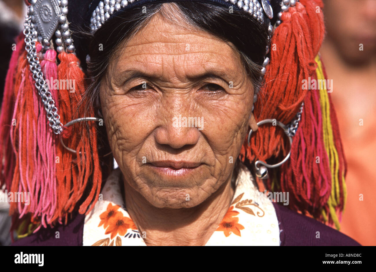 Hani people in traditional hi-res stock photography and images - Alamy