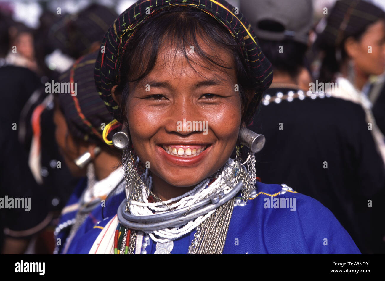 Wa woman in Ximeng Yunnan China Stock Photo - Alamy