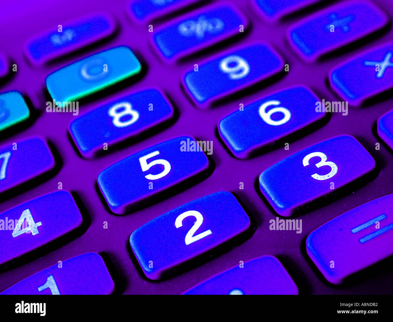 Calculator information technology conceptual hi-res stock photography ...