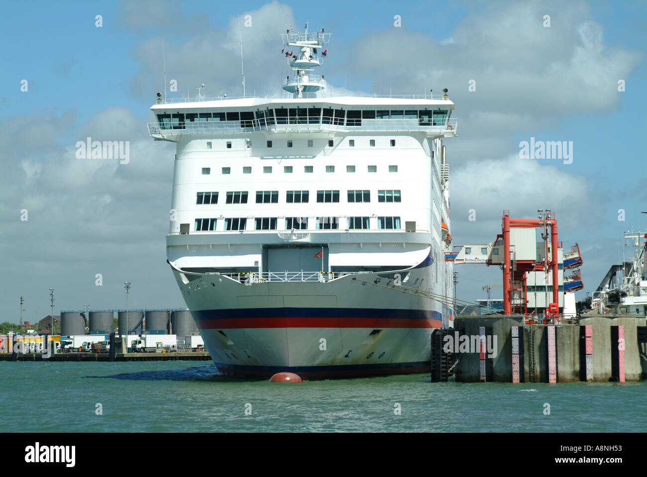 Cross Channel Ferry U.K Stock Photo - Alamy