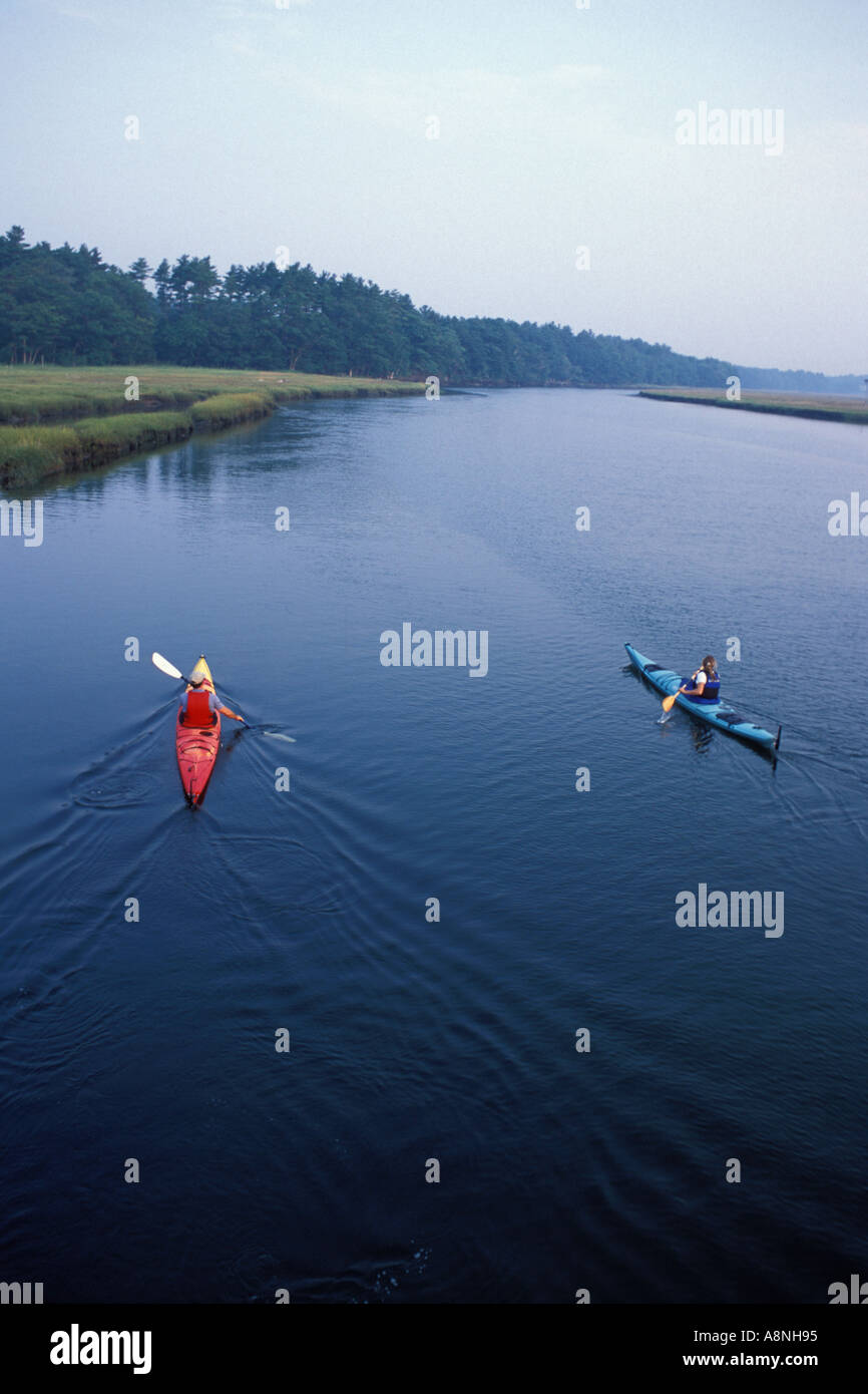 Kennebunk ME Kayaking the Mousam River Rachel Carson National Wildlife ...