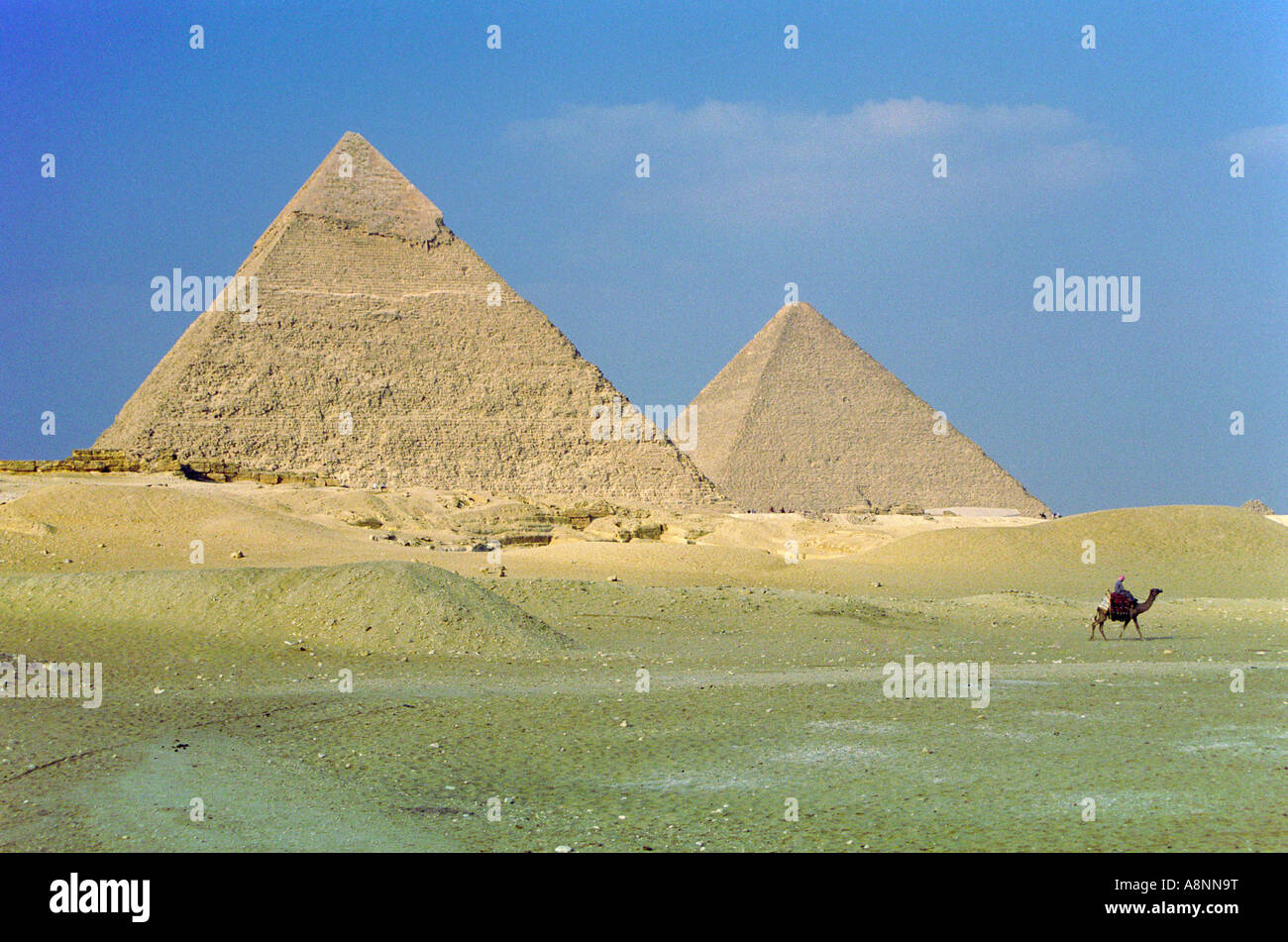 Pyramids - Giza, Cairo, EGYPT Stock Photo - Alamy