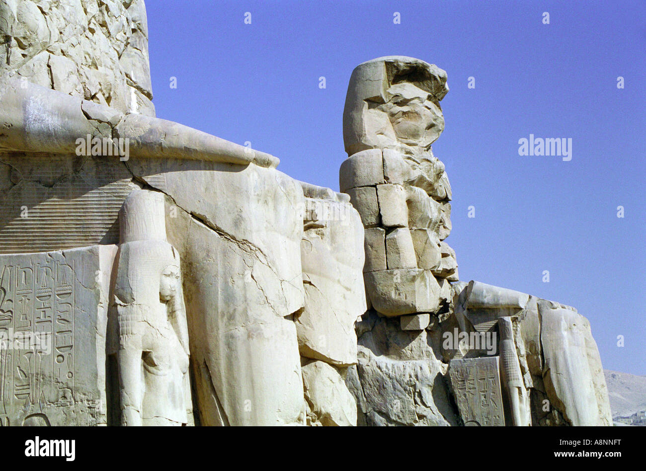 Collosi of Memnon - Luxor, EGYPT Stock Photo - Alamy