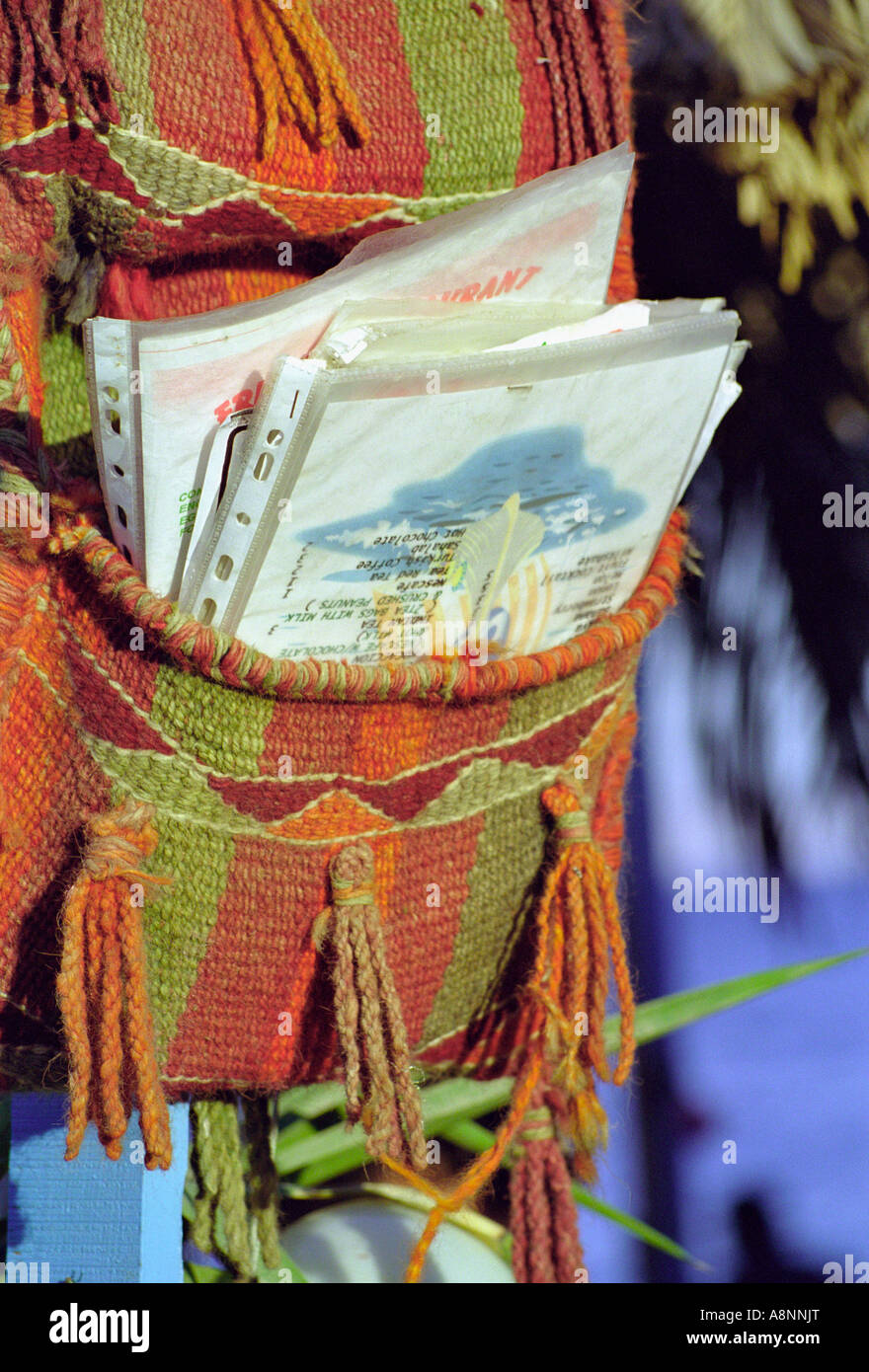 Menus - Dahab, EGYPT Stock Photo - Alamy