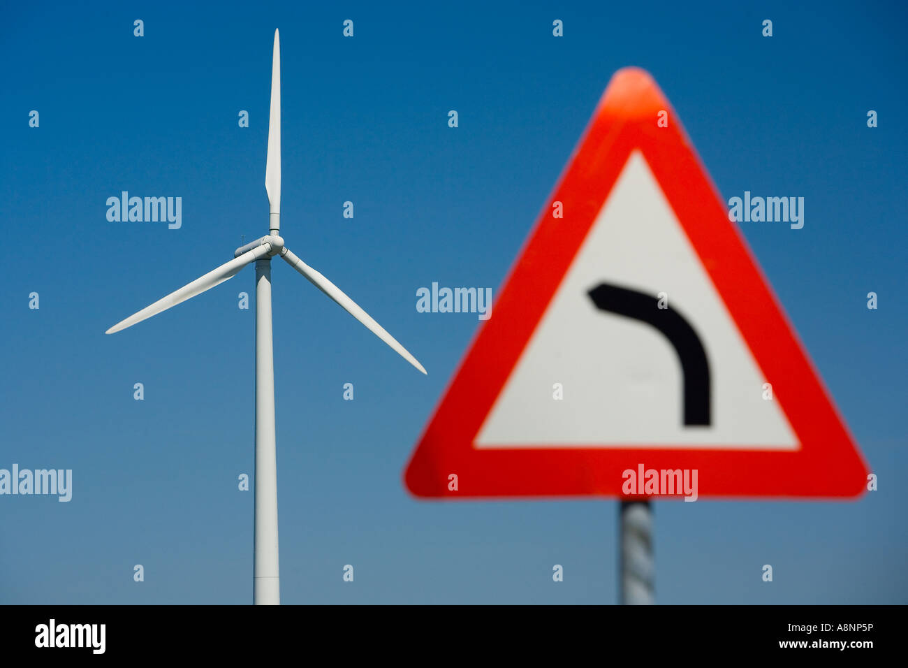 Turn to wind energy Stock Photo - Alamy