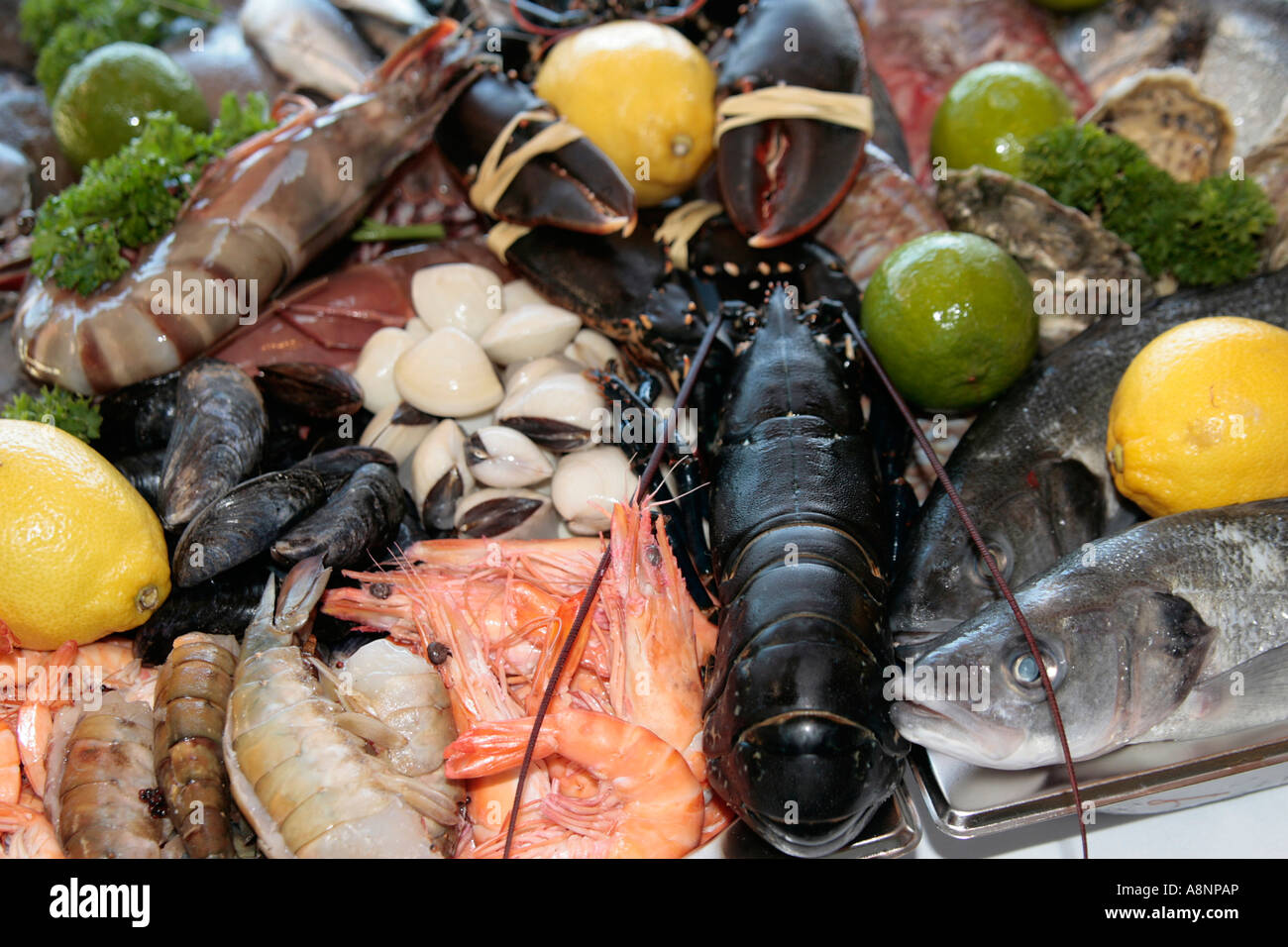 Seafood platter to share hi-res stock photography and images - Alamy