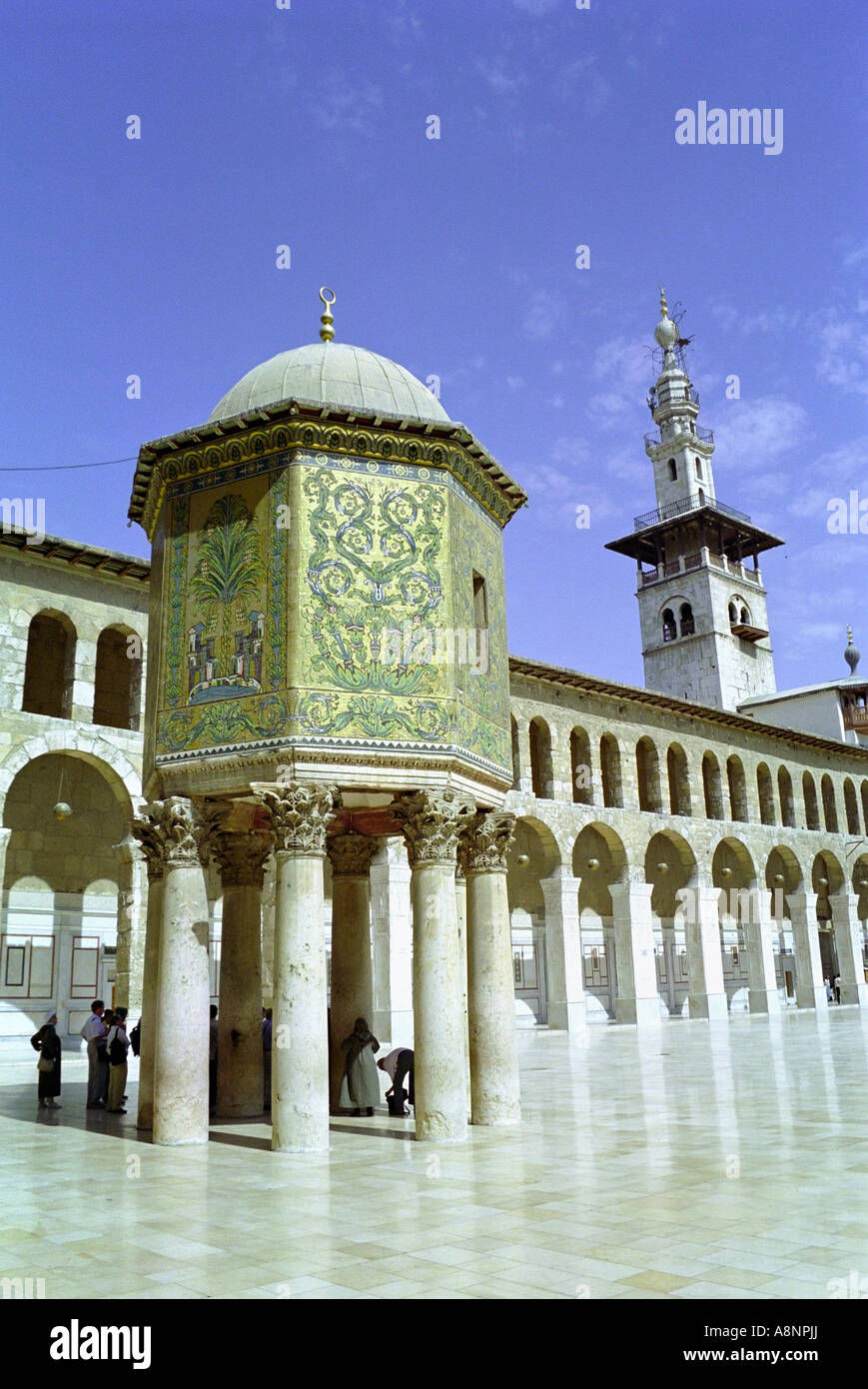 Grand mosque of damascus hi-res stock photography and images - Alamy
