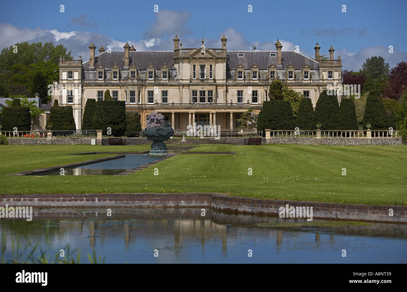 Duffryn House in Duffryn Gardens, South Wales, UK Stock Photo - Alamy