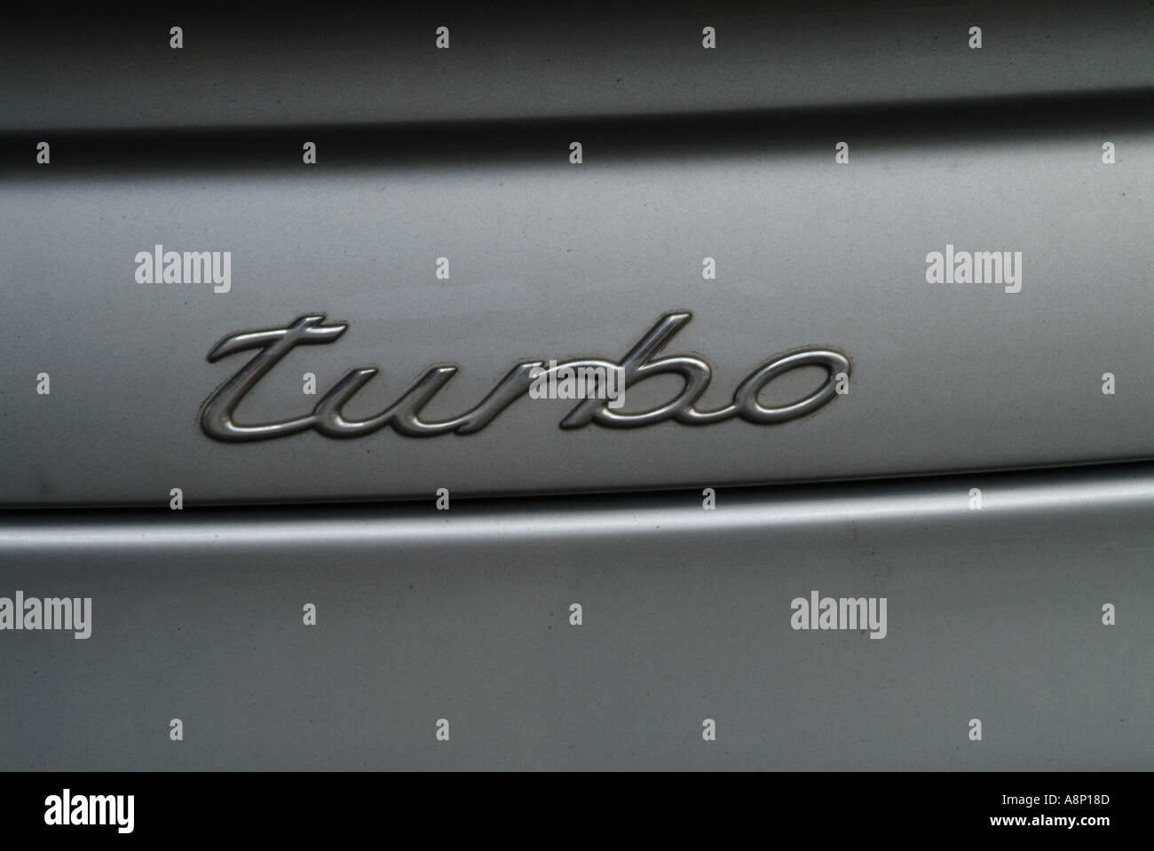 Porsche turbo rear sign Stock Photo - Alamy