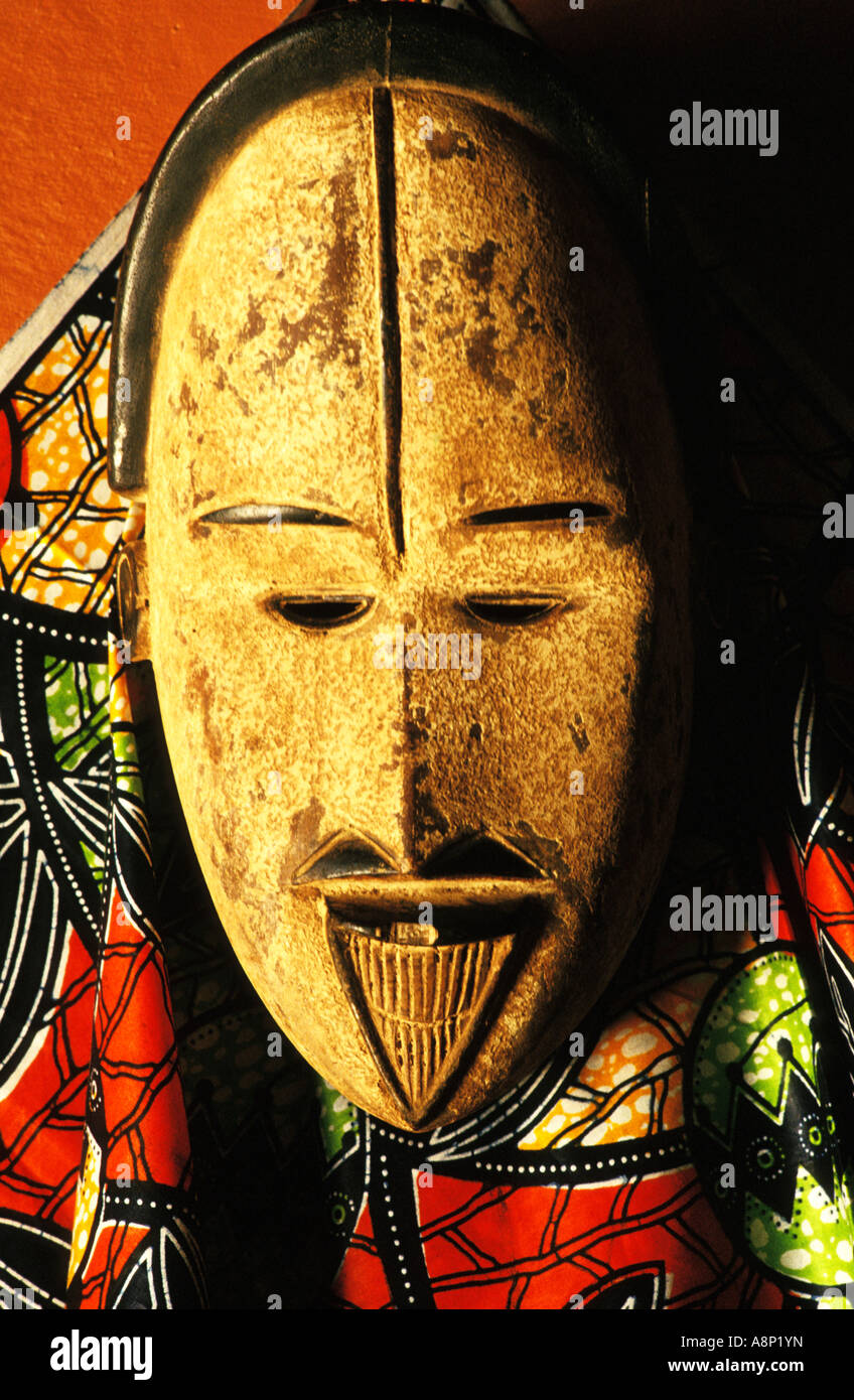 bambalika mask from camaroon, craft shop, nairobi, kenya Stock Photo ...