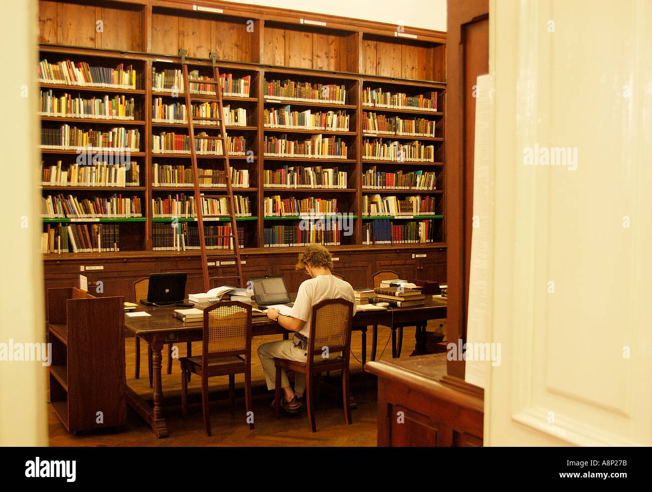 Egypt- at the library of the IFAO, at Cairo Stock Photo - Alamy