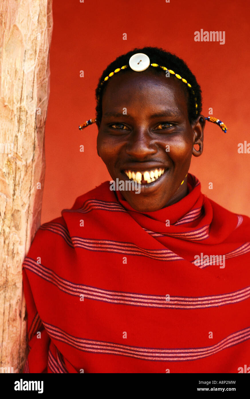 samburu warrior in baragoi, kenya Stock Photo - Alamy