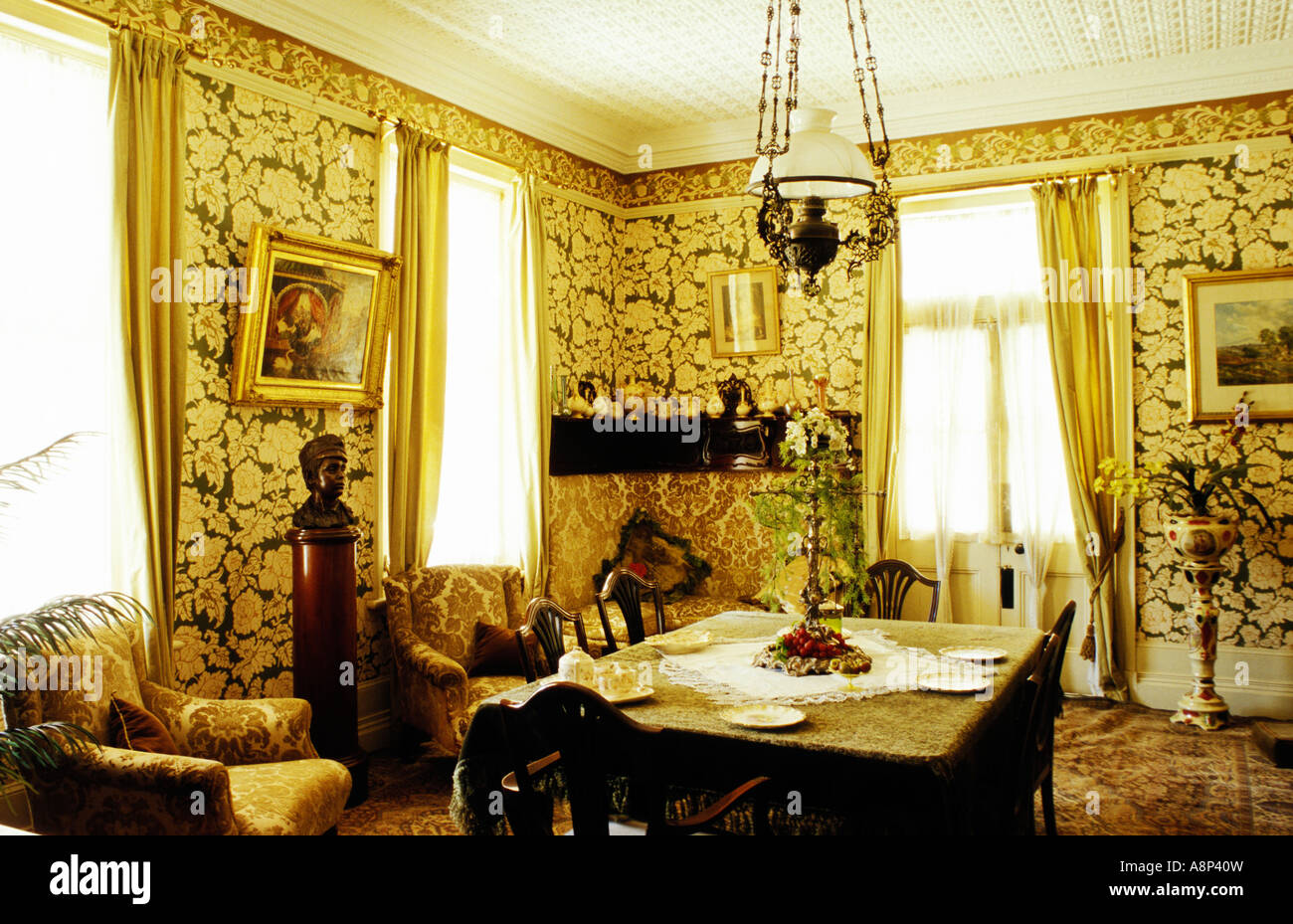melrose house dining room, pretoria, south africa Stock Photo - Alamy