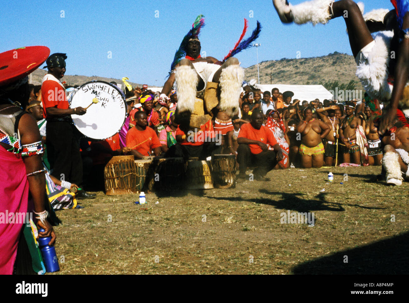 Zulu reed dance hi-res stock photography and images - Alamy