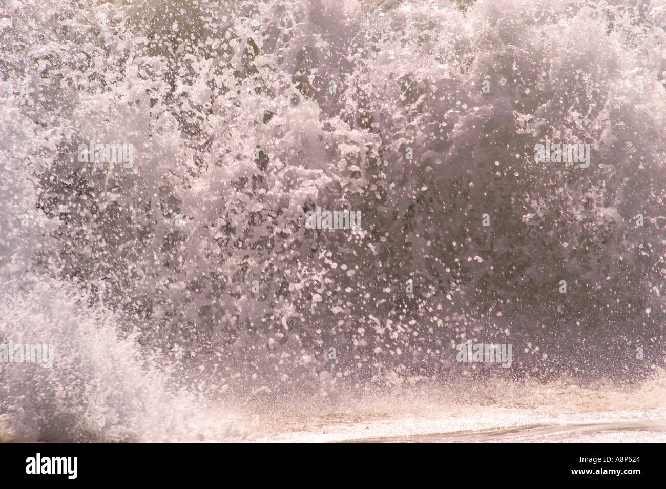 powerful breaking ocean wave Stock Photo - Alamy