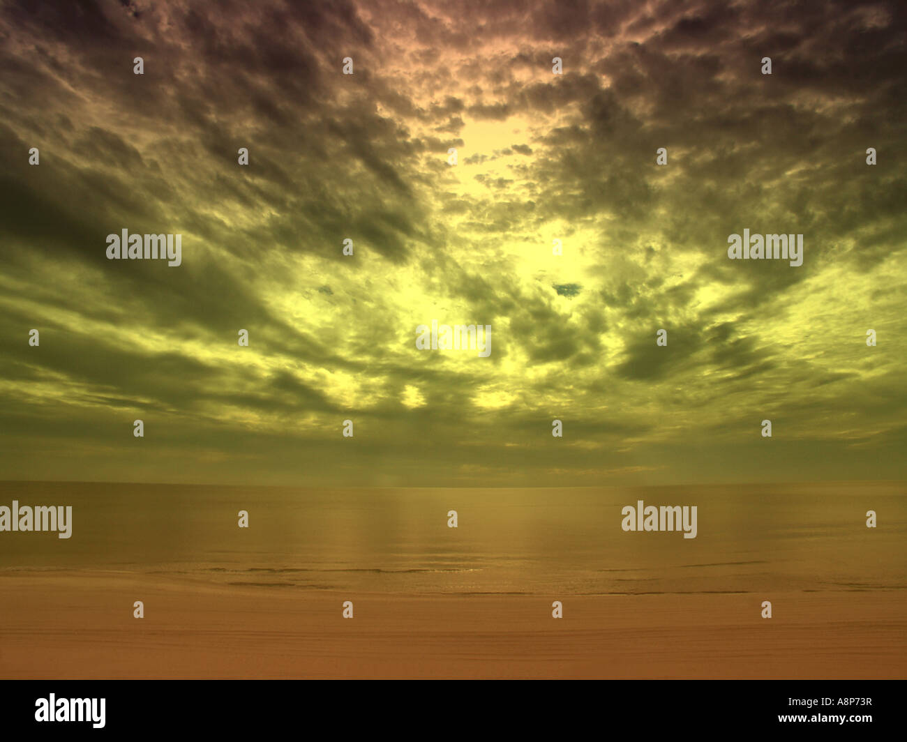 Dramatic Scenic Over Water Stock Photo - Alamy