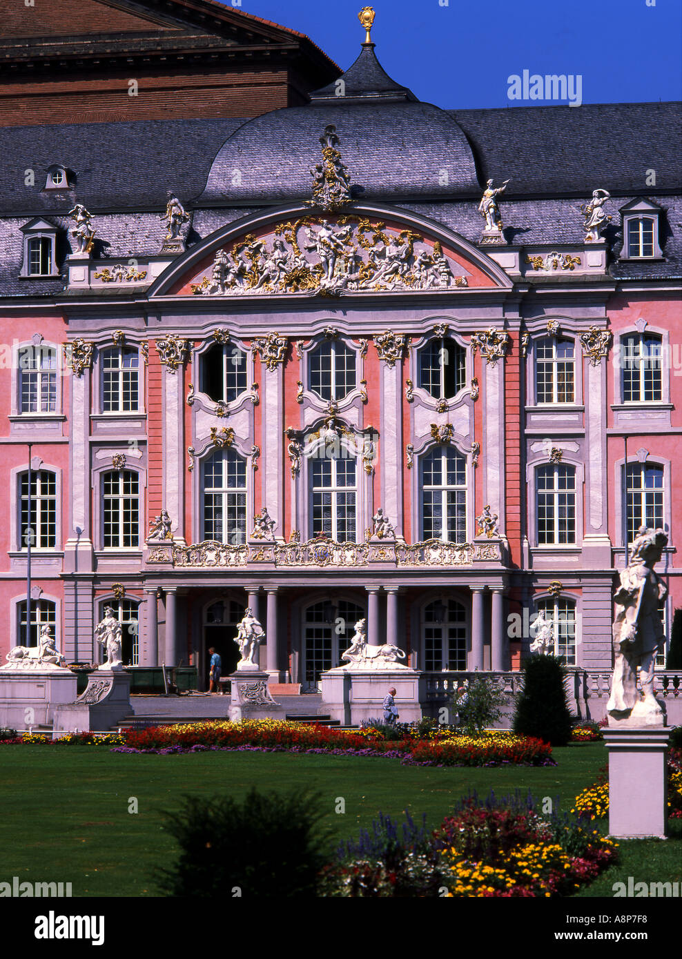 Germany Trier Palace Stock Photo - Alamy