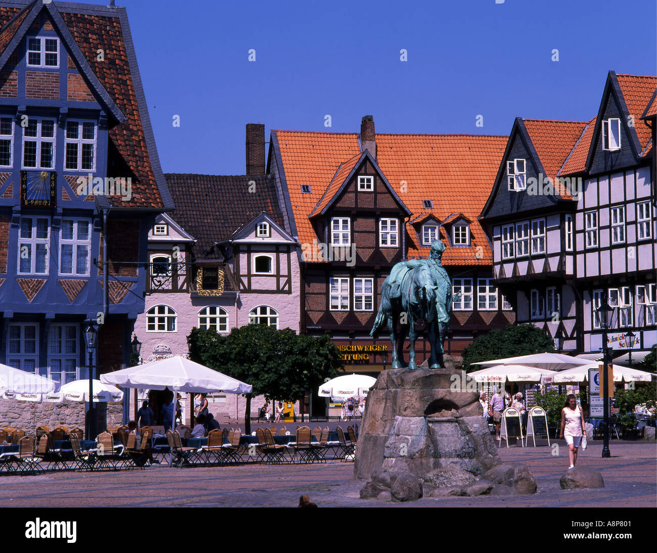 Stadtmarkt wolfenbuttel hi-res stock photography and images - Alamy