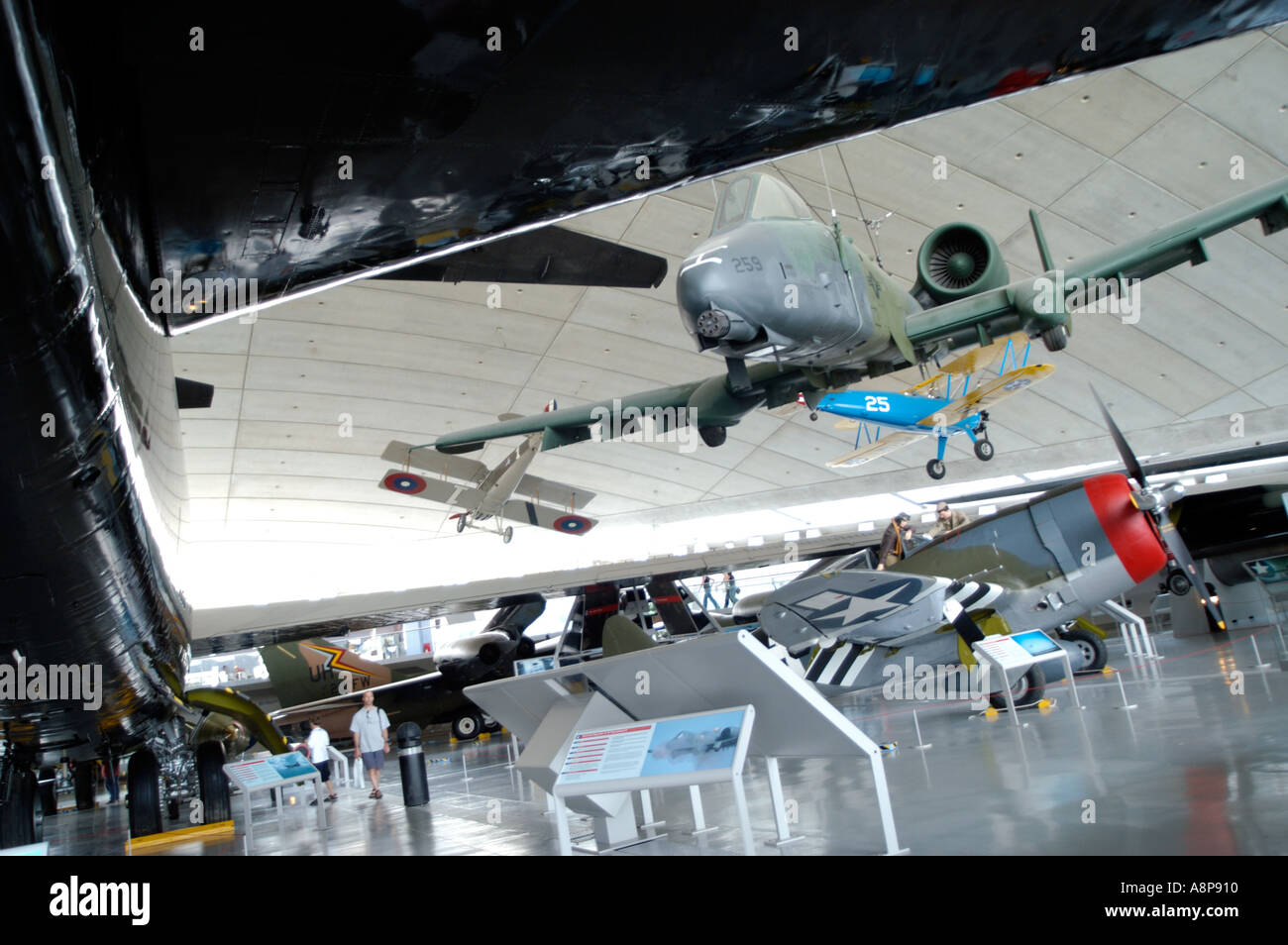 An A10 Thunderbolt aircraft at Duxford Stock Photo - Alamy
