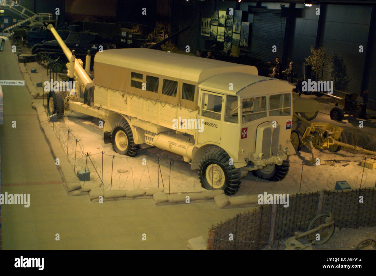 A British AEC Matador truck at Duxford Stock Photo: 2255121 - Alamy