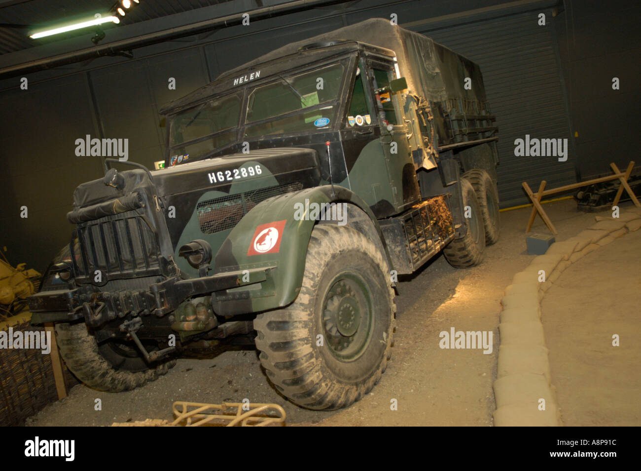 A British AEC Matador truck at Duxford Stock Photo - Alamy