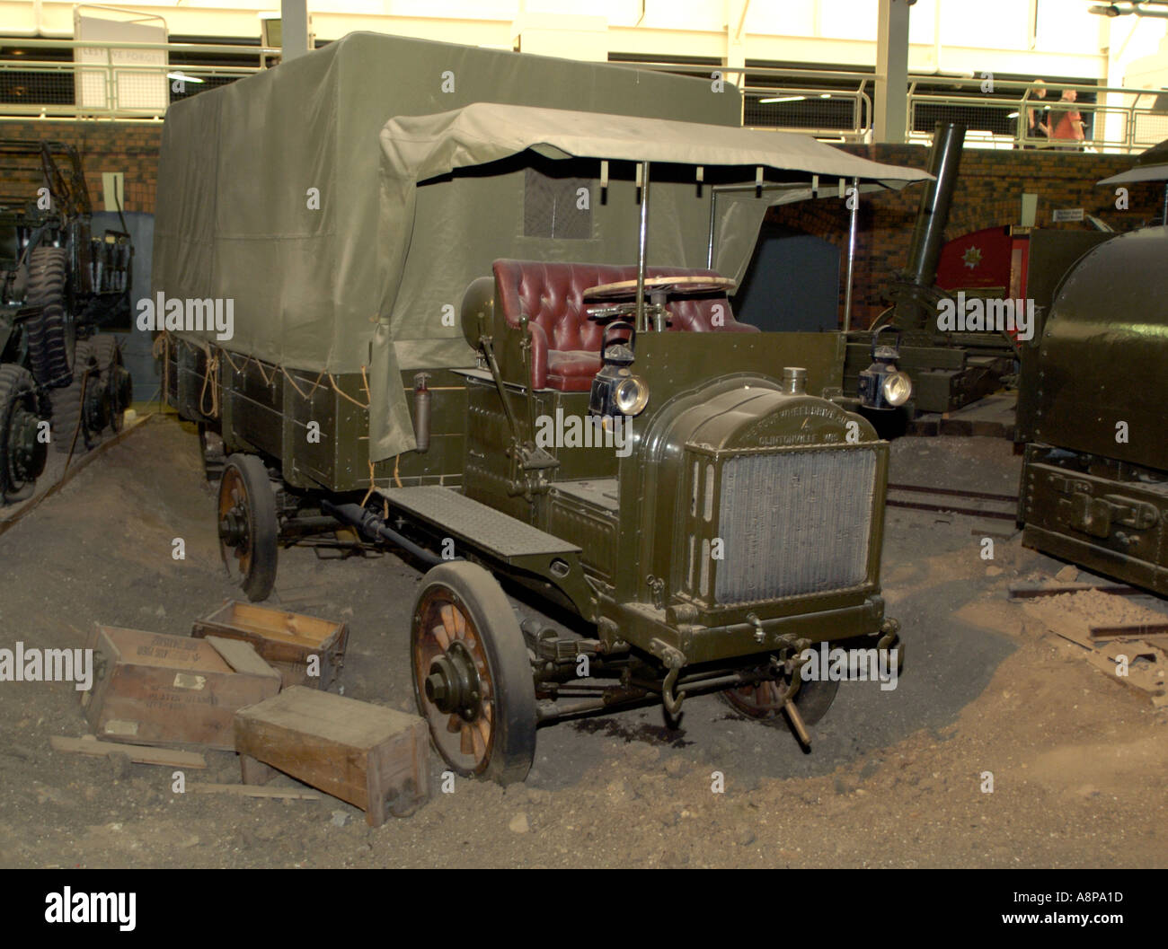 American World War 1 four wheel drive truck Stock Photo - Alamy
