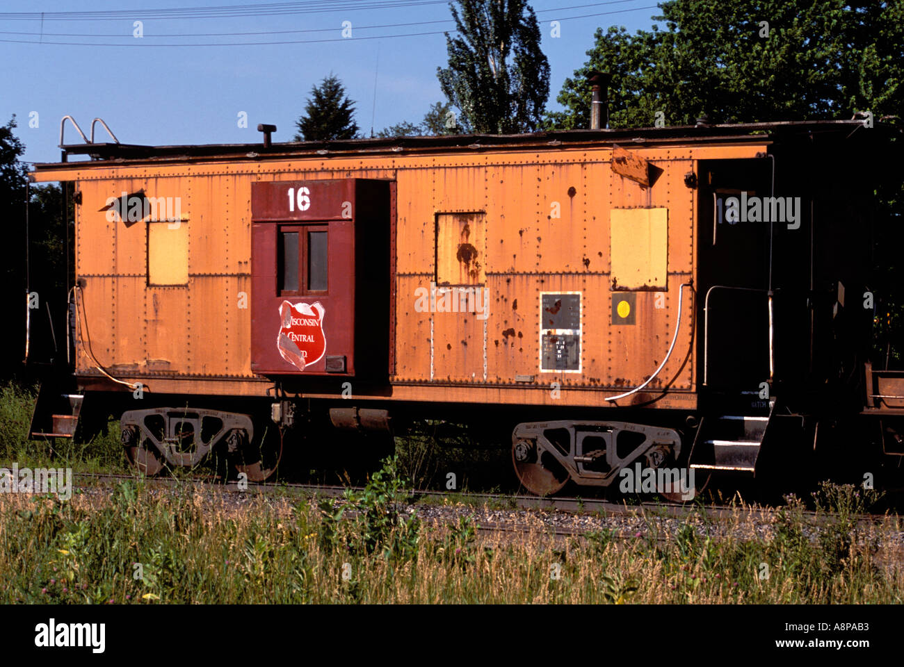 Car caboose hi-res stock photography and images - Alamy
