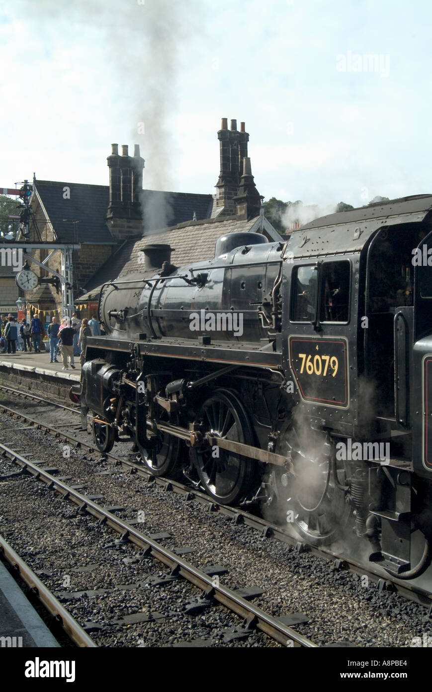 Steam train uk Steam locomotive at North Yorkshire Moors Railway ...