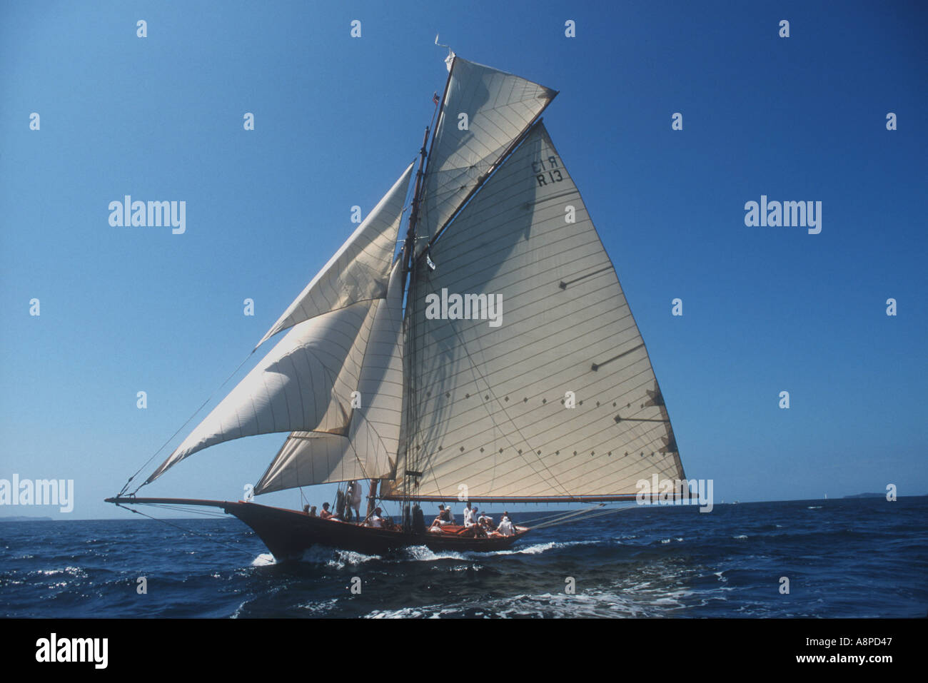 1894 Logan designed Gaff Cutter Waitangi 2000 Logan Classic Regatta ...