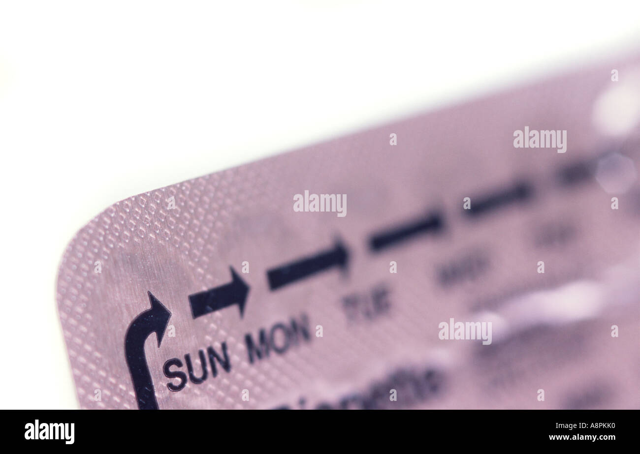 Contraceptive pill strip hi-res stock photography and images - Alamy