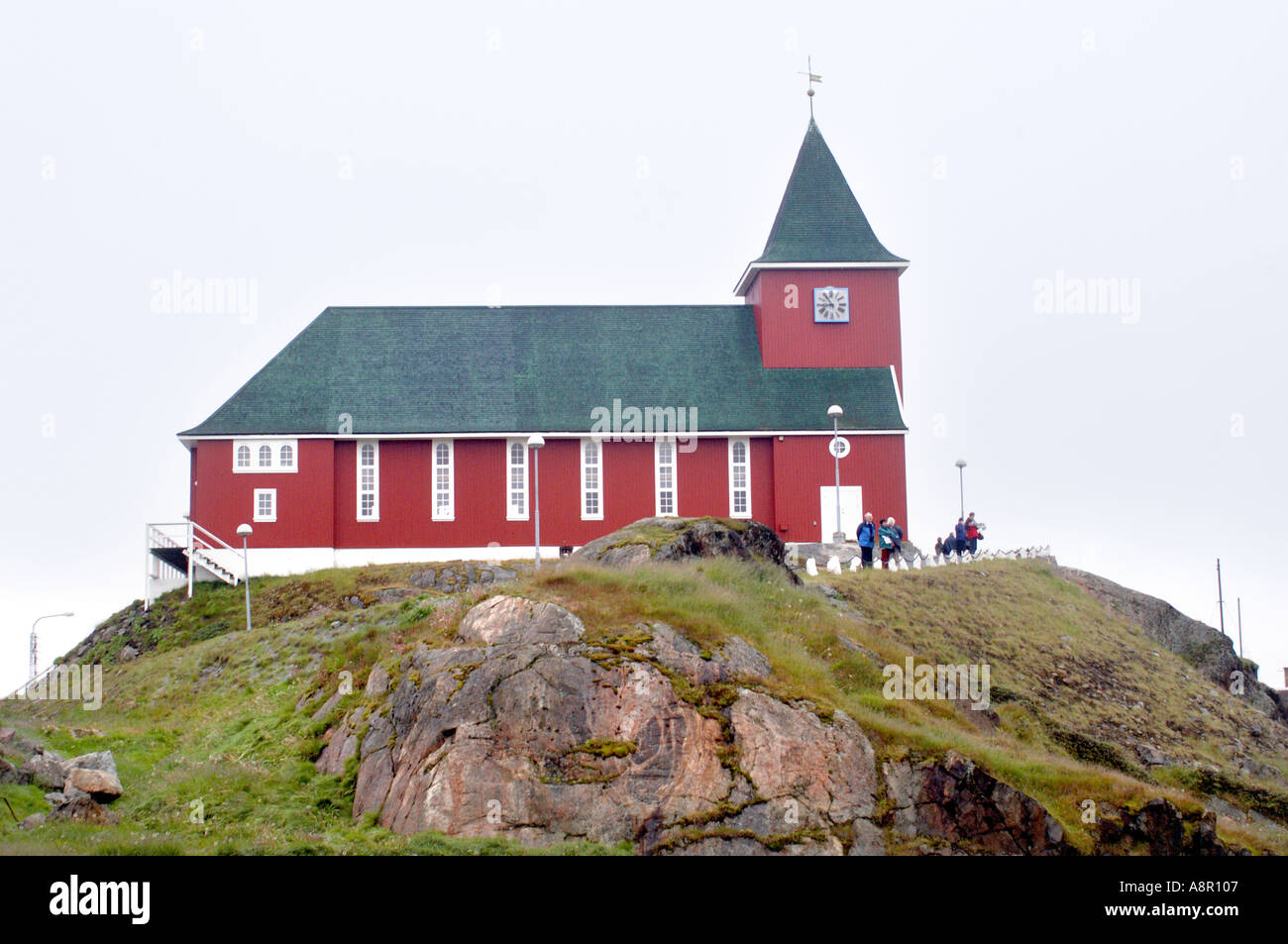 Church Sisimuit Greenland Stock Photo - Alamy