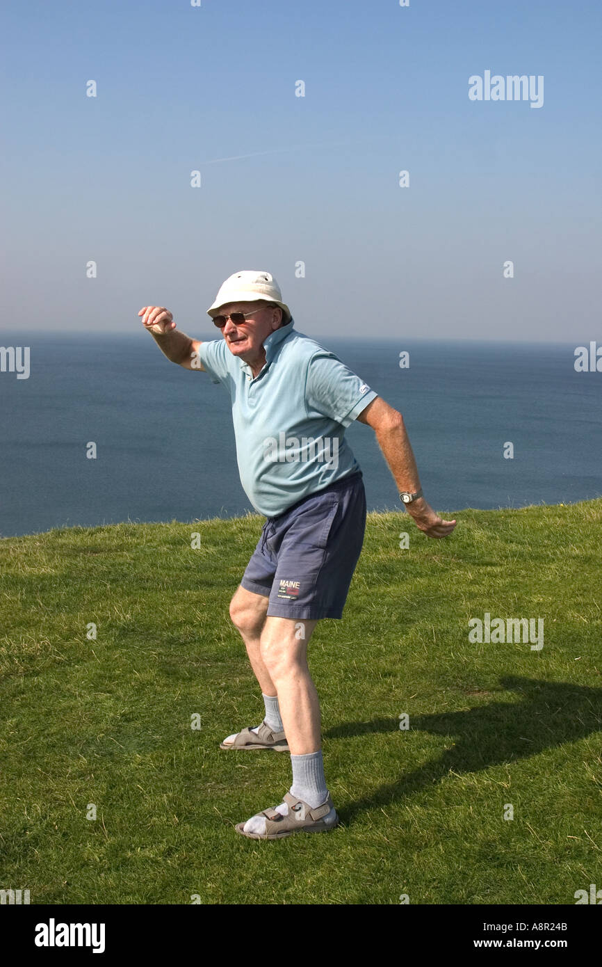 Old man dancing hi-res stock photography and images - Alamy