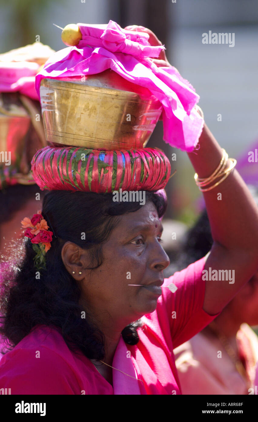 hindu festival of thaipusam cavadee Stock Photo - Alamy