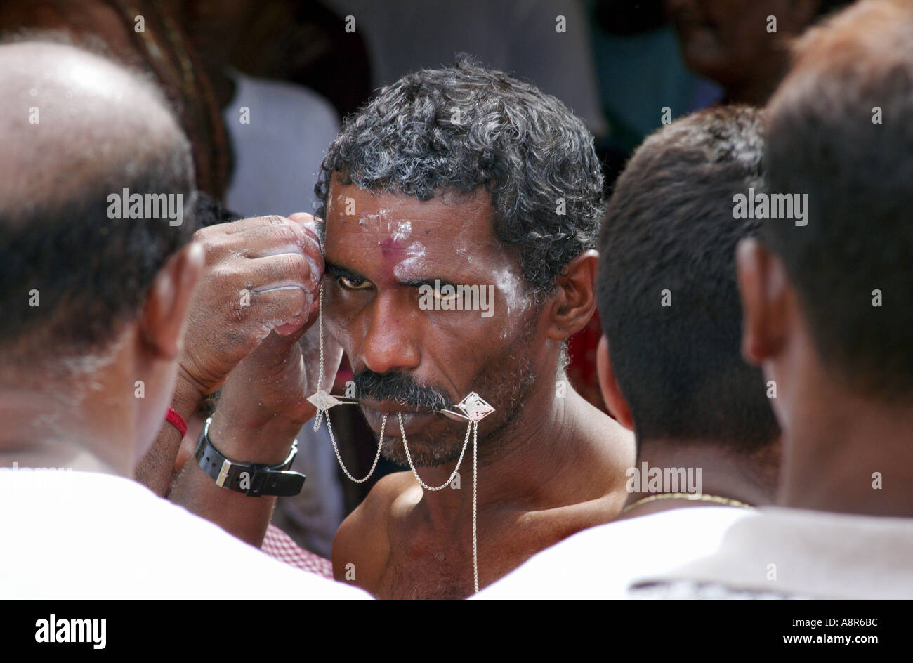 hindu festival of thaipusam cavadee Stock Photo - Alamy