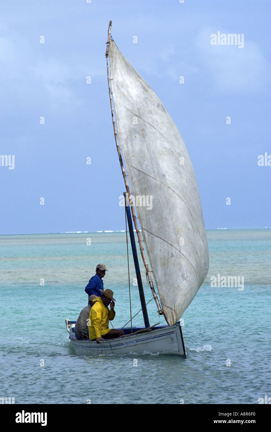 Mauritius island rodrigues island fisherman hi-res stock photography ...