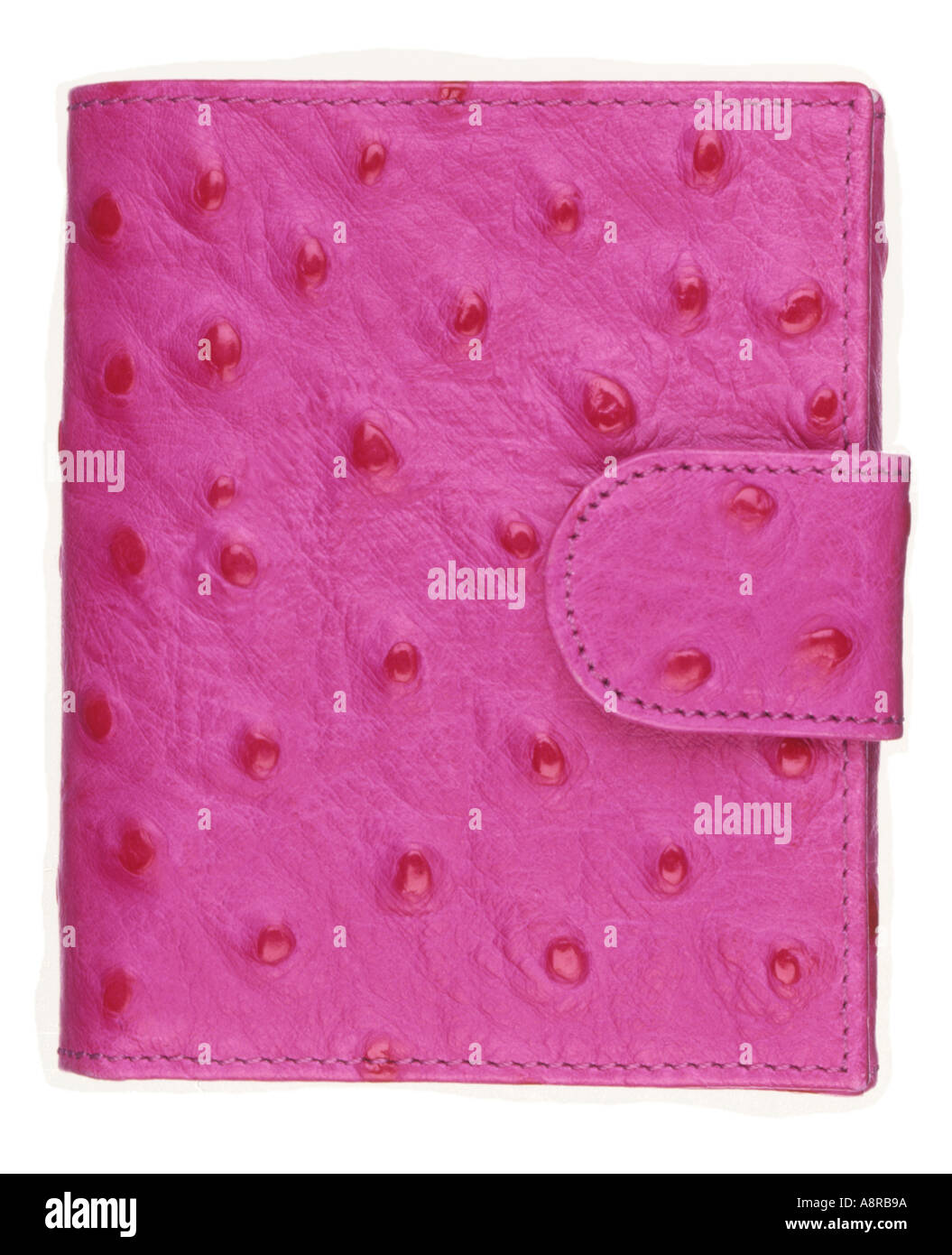 Pink Leather purse Stock Photo - Alamy