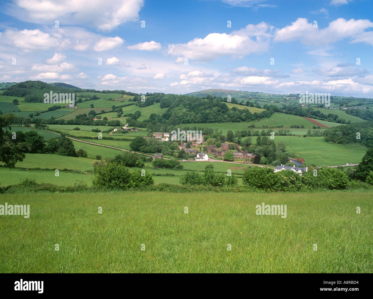 Skenfrith village monmouthshire hi-res stock photography and images - Alamy