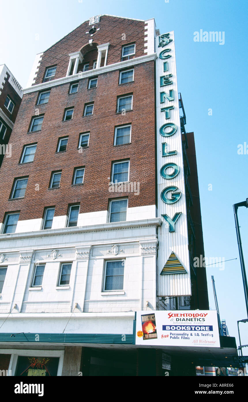 The Scientology building in Santa Monica Los Angeles California USA ...