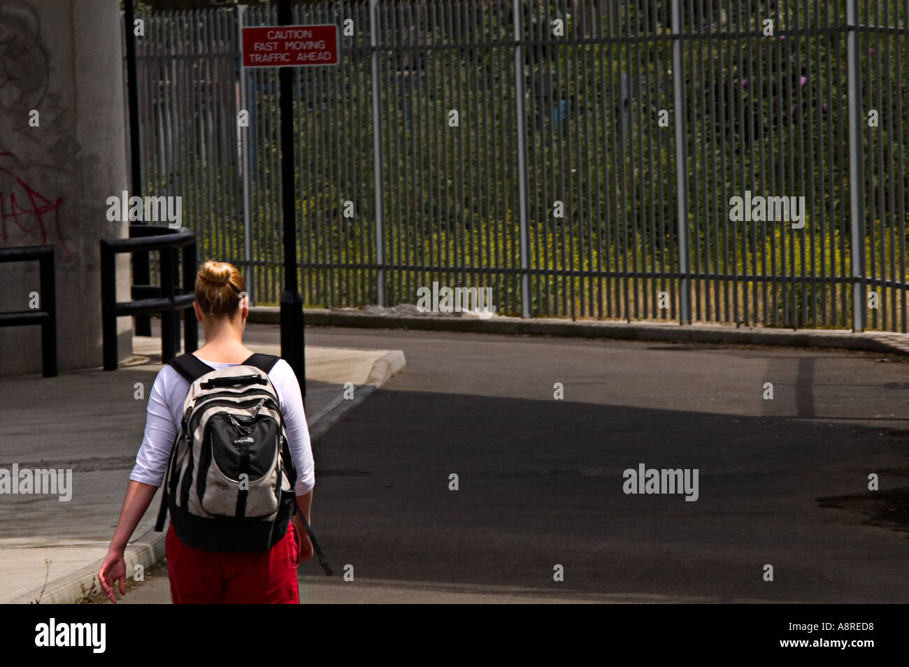 Pedestrian only shortcut hi-res stock photography and images - Alamy