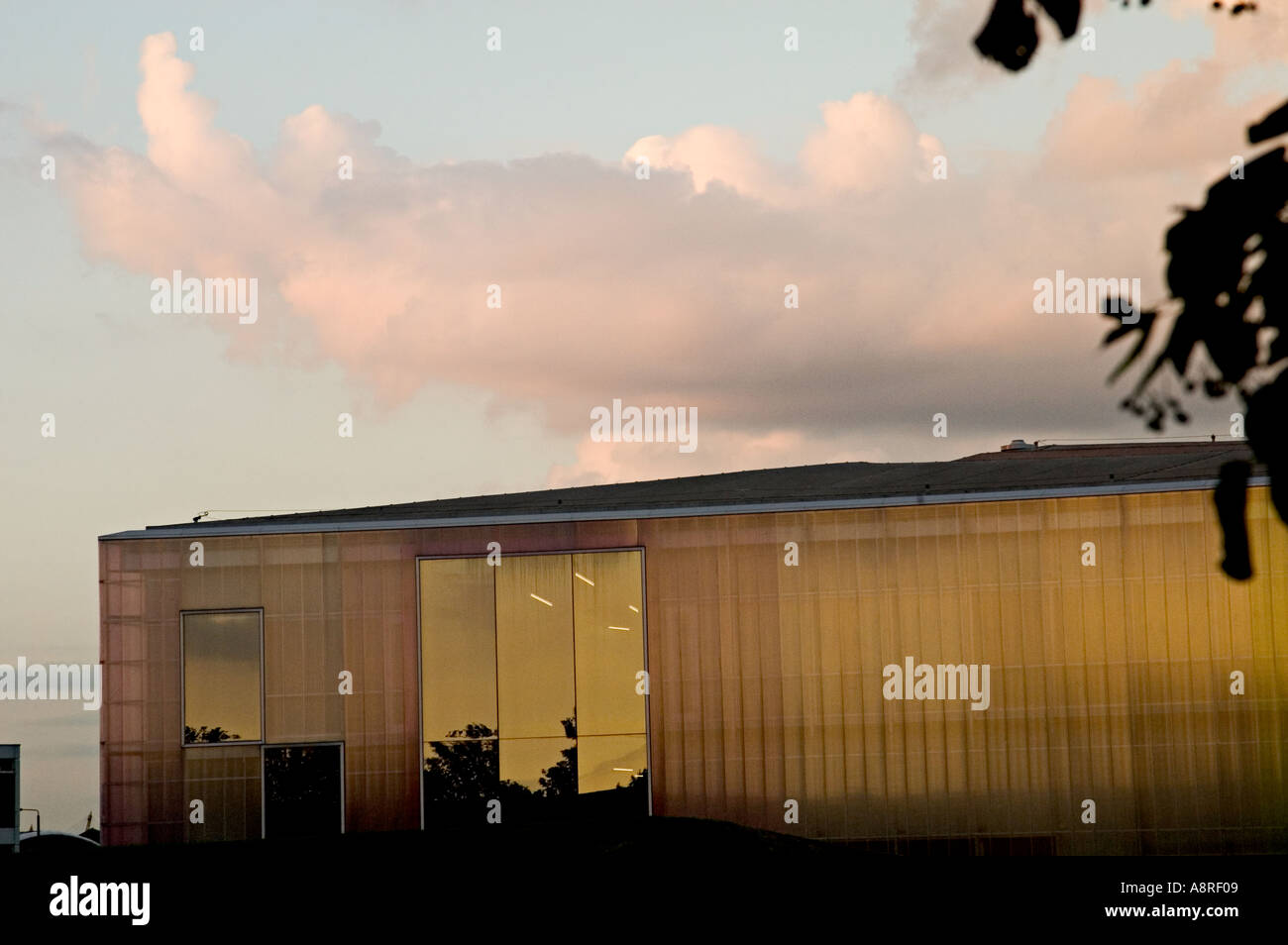 View of the Laban Centre building in Deptford south London with ...